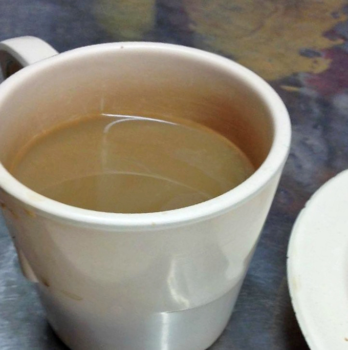 A simple cup of coffee at Texas Tavern isn't just a beverage; it's an invitation to slow down and savor a moment of diner perfection.