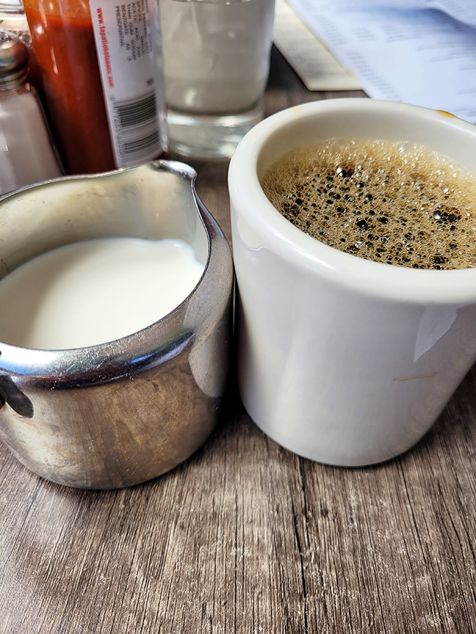 The simple pleasure of a diner coffee moment&mdash;where that first sip promises to transform you from zombie to functioning human being.