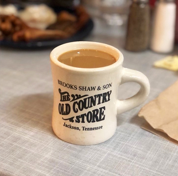 The sturdy diner mug&mdash;filled with coffee strong enough to wake the dead&mdash;bears the establishment's name like a badge of honor.