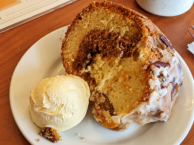 This isn't just cake; it's morning cake &ndash; which means it's perfectly acceptable to eat at 8 AM without any judgment whatsoever.