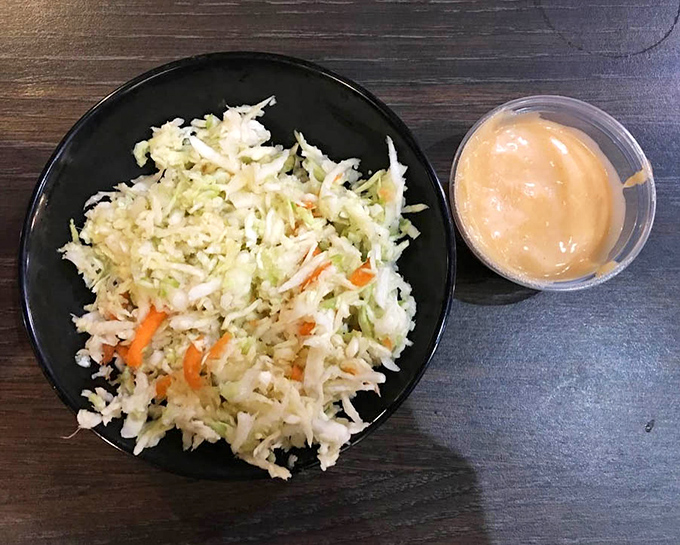 Fresh coleslaw with a side of house sauce&mdash;the supporting actors that deserve their own standing ovation in this Southern food drama.