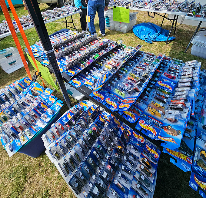 Hot Wheels for grown-ups! This stunning turquoise vintage beauty proves that some midlife crises are actually excellent investments.