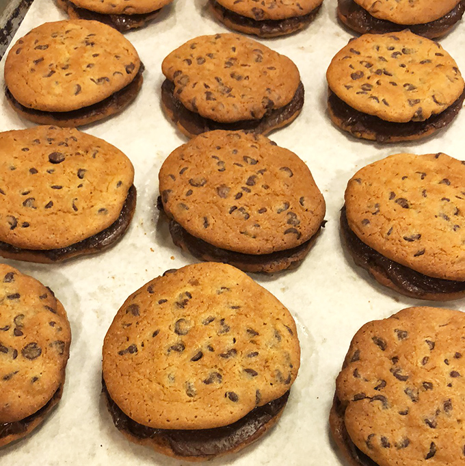 These chocolate chip cookie sandwiches aren't just desserts – they're edible hugs waiting to comfort you after a long Pennsylvania day.