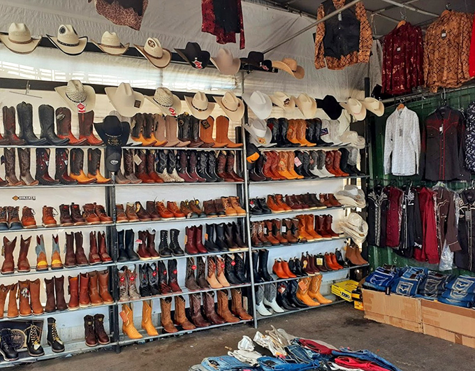 Boot paradise for urban cowboys and aspiring ranch hands. Even in Silicon Valley, sometimes you need to saddle up in style.