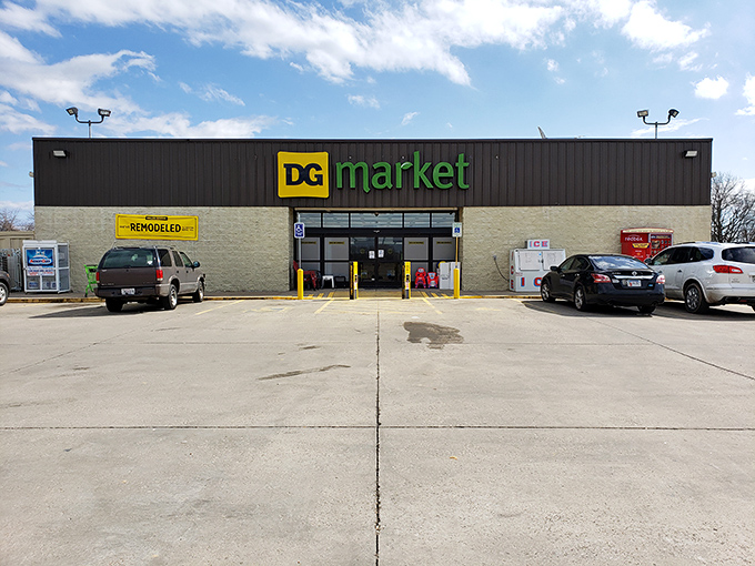 The DG Market isn't winning architectural awards, but it's where locals get essentials without navigating the psychological warfare of a Costco on Saturday.