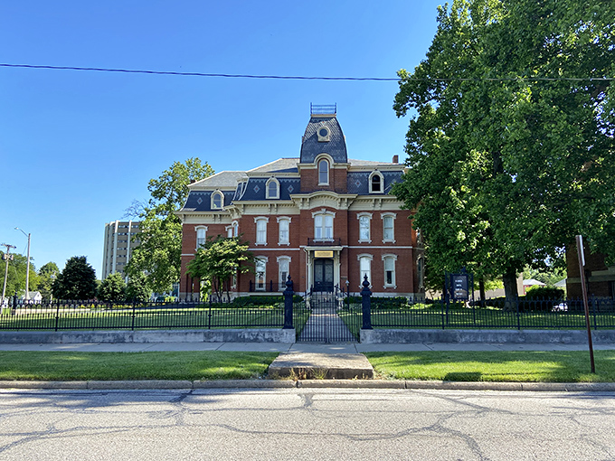 The Governor's Mansion stands proudly in brick-clad elegance, a testament to Jacksonville's historical significance and architectural heritage that continues to impress visitors today. 