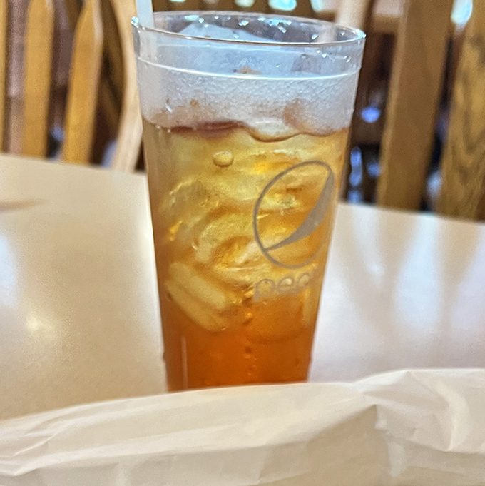 Sweet tea so perfectly brewed it deserves its own spot in the North Carolina beverage hall of fame—if such a thing existed, this would be the benchmark.