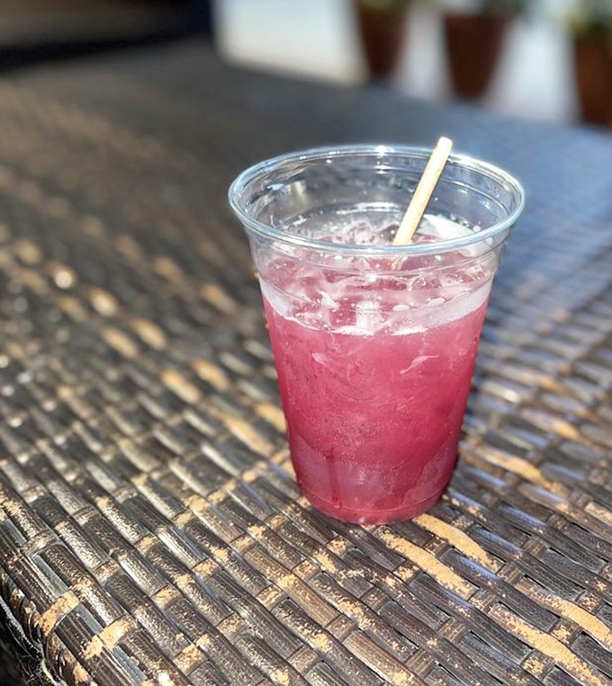 This vibrant ruby-colored drink isn't just refreshing&mdash;it's like Florida sunshine and Mexican spice had a delicious liquid baby in a cup.