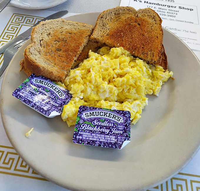 Scrambled eggs and toast &ndash; the breakfast equivalent of your favorite comfy sweater that never goes out of style.