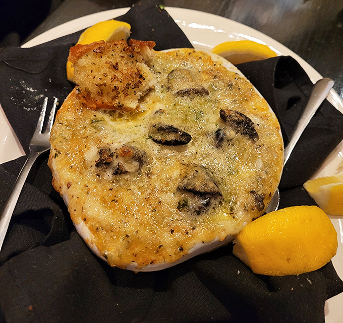 Fish so perfectly prepared it might make you forget you're in the Midwest, with those mushrooms playing a supporting role worthy of an Oscar.