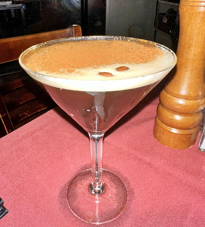 A properly made espresso martini isn't just a drink&mdash;it's a philosophy. The perfect prelude to steakhouse indulgence.