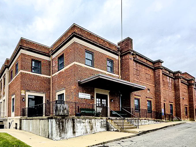 The Fayetteville Public Library stands as a brick testament to knowledge, where locals gather to borrow books and exchange the town's most valuable currency&mdash;stories.