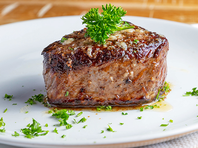 A perfectly seared filet mignon that needs no introduction&mdash;just a moment of silent appreciation before the first heavenly bite.