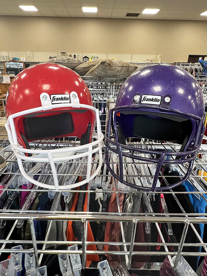 These Franklin helmets aren't just sports equipment &ndash; they're childhood dreams waiting to be rediscovered by a new generation.