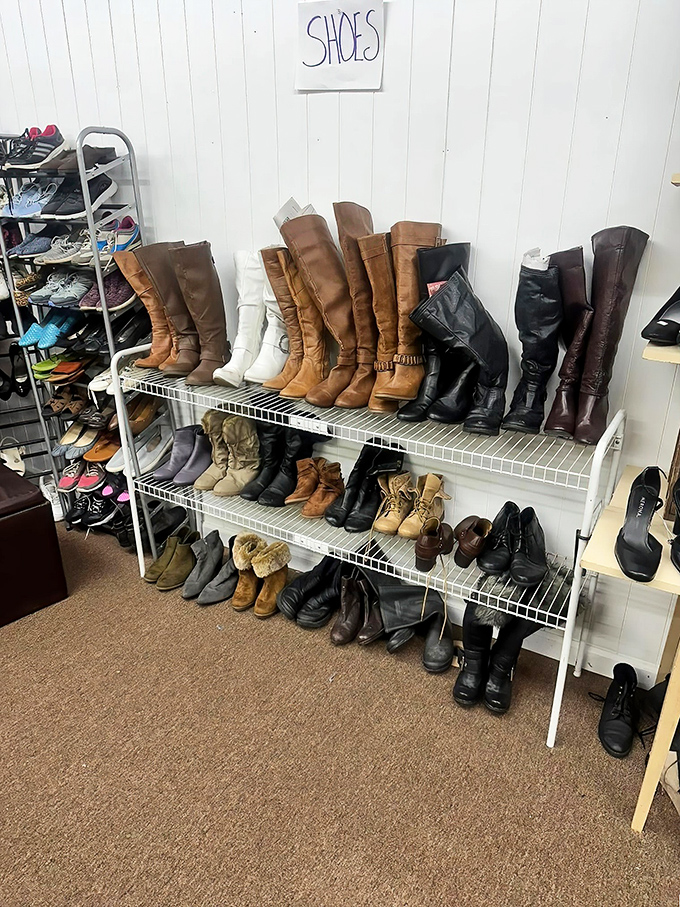 Boot boulevard showcases footwear for every Pennsylvania season. From practical winter stompers to elegant knee-highs, your next favorite pair awaits.