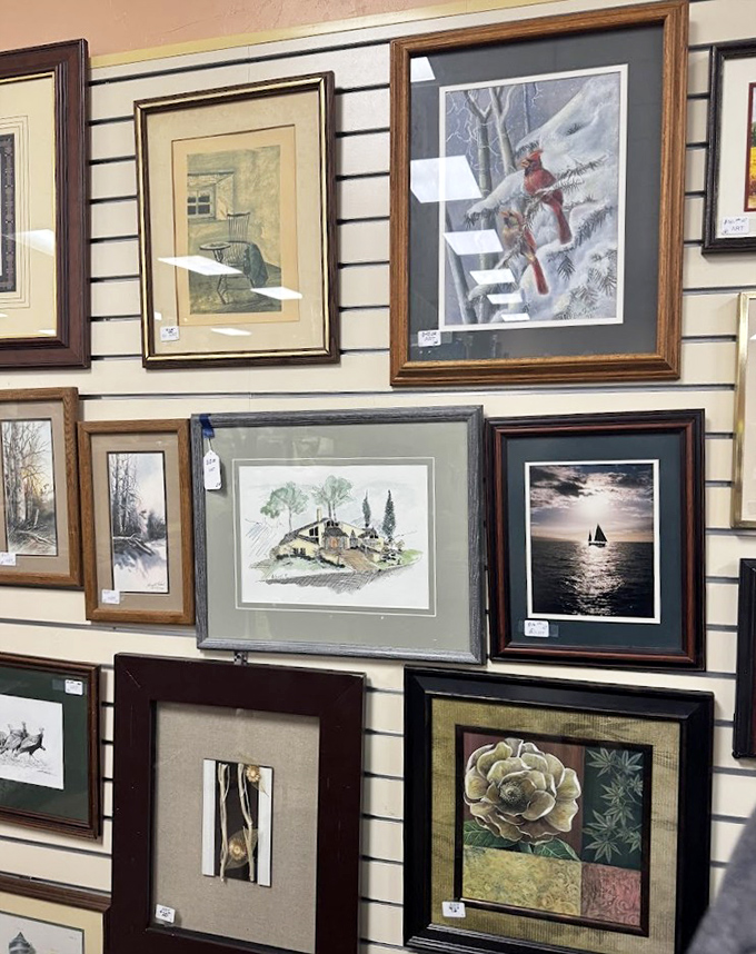 Framed artwork transforms blank walls into galleries worthy of any home's personal museum collection.