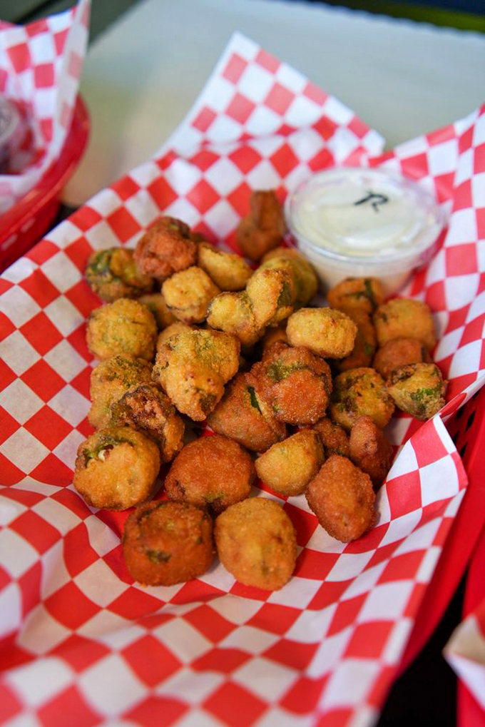 Fried okra that could convert even the most stubborn vegetable skeptics. Crispy, golden nuggets that make you forget you're technically eating something healthy.