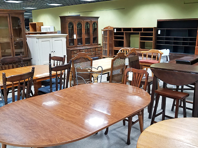 Furniture with stories to tell &ndash; from mid-century treasures to comfy recliners that have already been broken in for you.