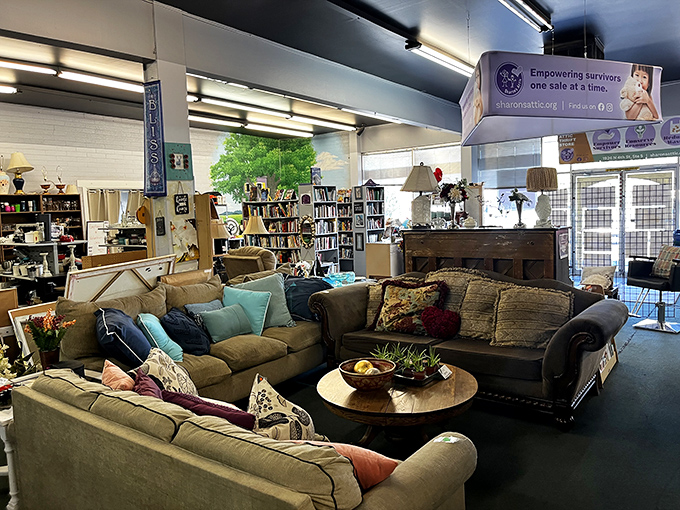 Not just furniture&mdash;entire living room inspirations. These well-arranged couches invite you to imagine them in your own home.