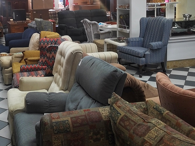 Furniture with character and stories to tell. From cozy armchairs to statement pieces, this section offers instant home makeovers without breaking the bank.