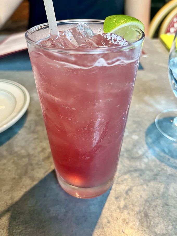 A pink cocktail that proves the British can do more than warm beer&mdash;this refreshing sipper is Florida sunshine in a glass.