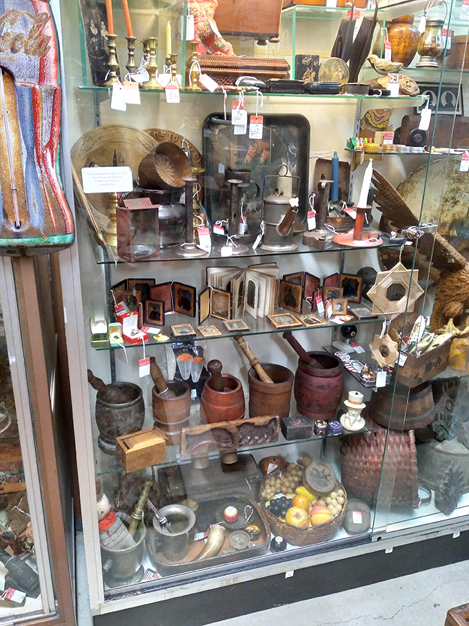 This glass case doesn't just display antiques&mdash;it showcases the everyday artifacts that built America, one household at a time.