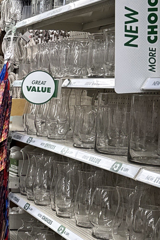 Crystal-clear value in every sense. These glasses wouldn't look out of place at a dinner party where nobody needs to know they cost less than the ice inside them.