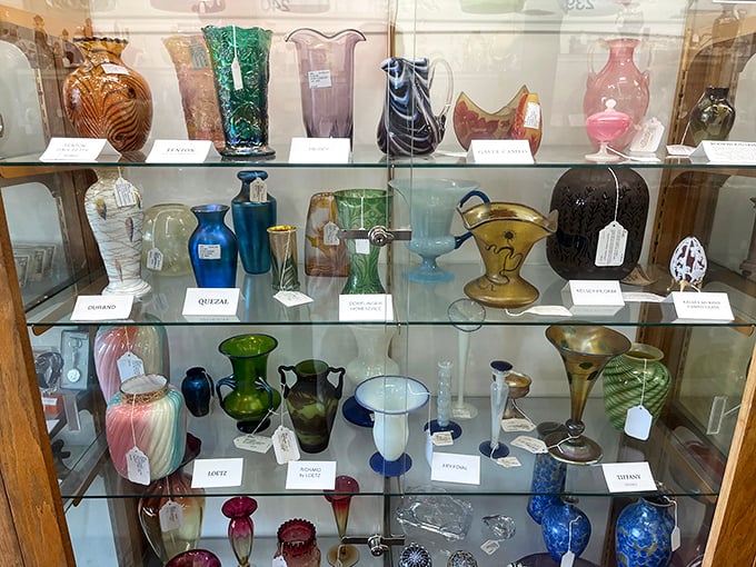 Glassware collection that proves our grandparents knew how to set a table with serious style.