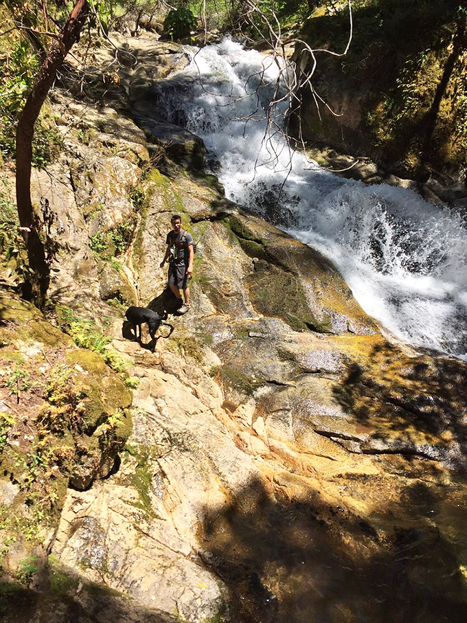 Trail rule #1: Stop occasionally to appreciate these smaller cascades. They're like the opening act before the headliner waterfall.