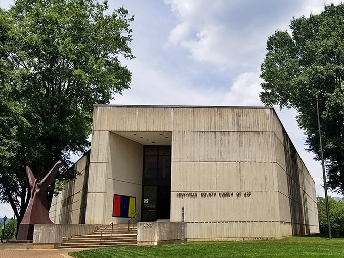 The Greenville County Museum of Art offers cultural enrichment with free admission, proving retirement can expand your horizons without shrinking your wallet.