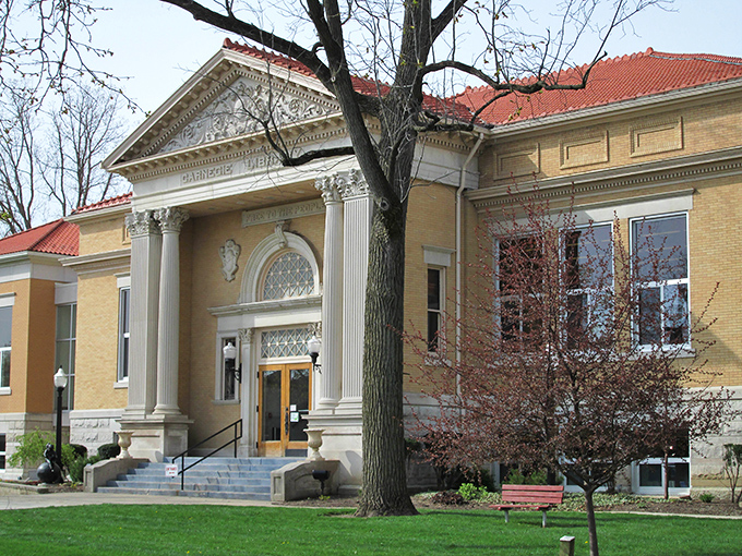 The Greenville Public Library stands as a temple to knowledge where the only membership fee is curiosity.