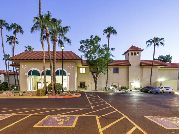 The welcoming entrance combines accessibility with elegance, proving that practical design doesn't have to look institutional.