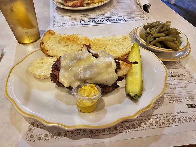 The classic patty melt&mdash;where burger meets grilled cheese in a beautiful union that makes you wonder why all great foods don't just merge together.