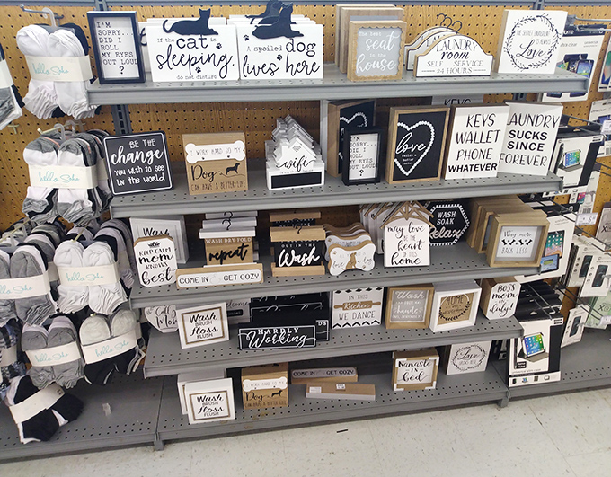 Wall art that speaks volumes without saying a word &ndash; from pet lovers to laundry haters, there's a sign for every personality.