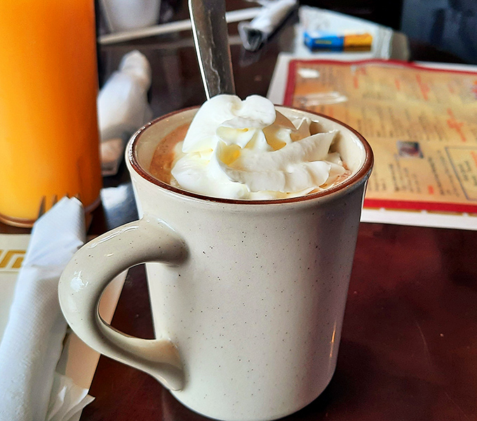 Hot chocolate that doesn't just warm your hands but restores your faith that simple pleasures still exist in our complicated world.
