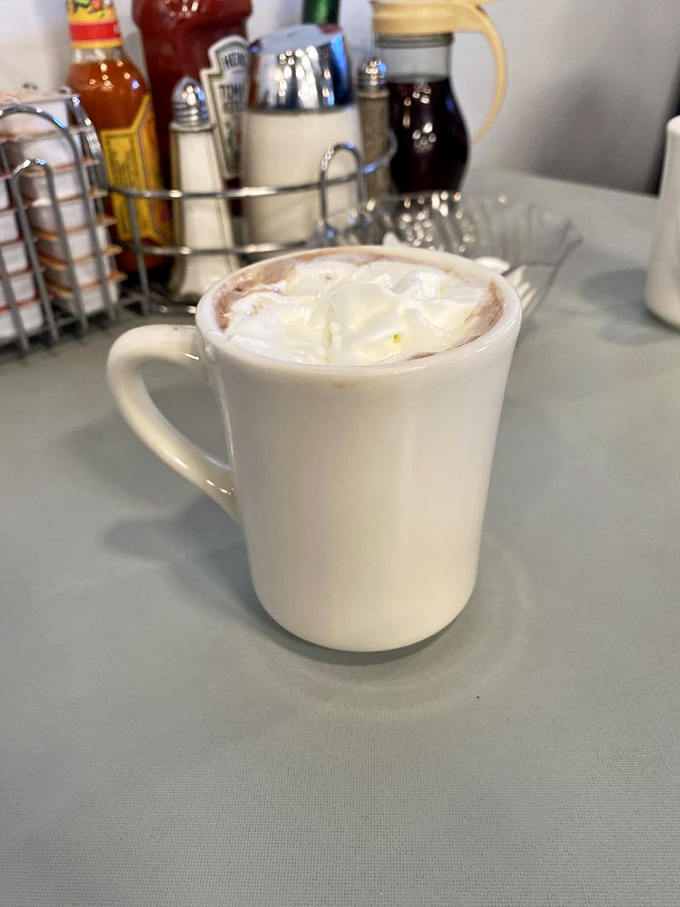 Hot chocolate that doesn't just warm your hands but restores your faith in humanity&mdash;topped with whipped cream that melts into creamy perfection.