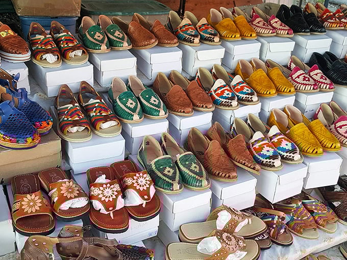 These aren't just shoes; they're wearable folk art. Each pair of huaraches tells a story your feet have been waiting to hear.