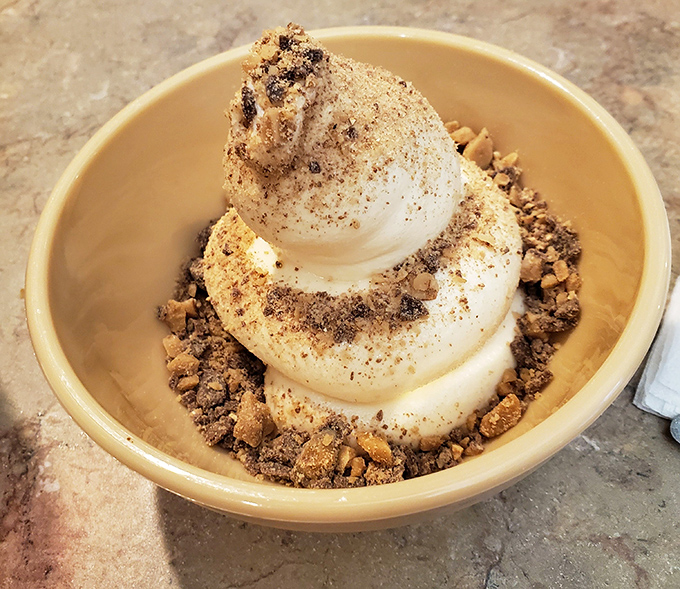 Ice cream with crushed Butterfinger isn't dessert&mdash;it's therapy in a bowl. The kind of sweet finale that makes you forget your troubles.