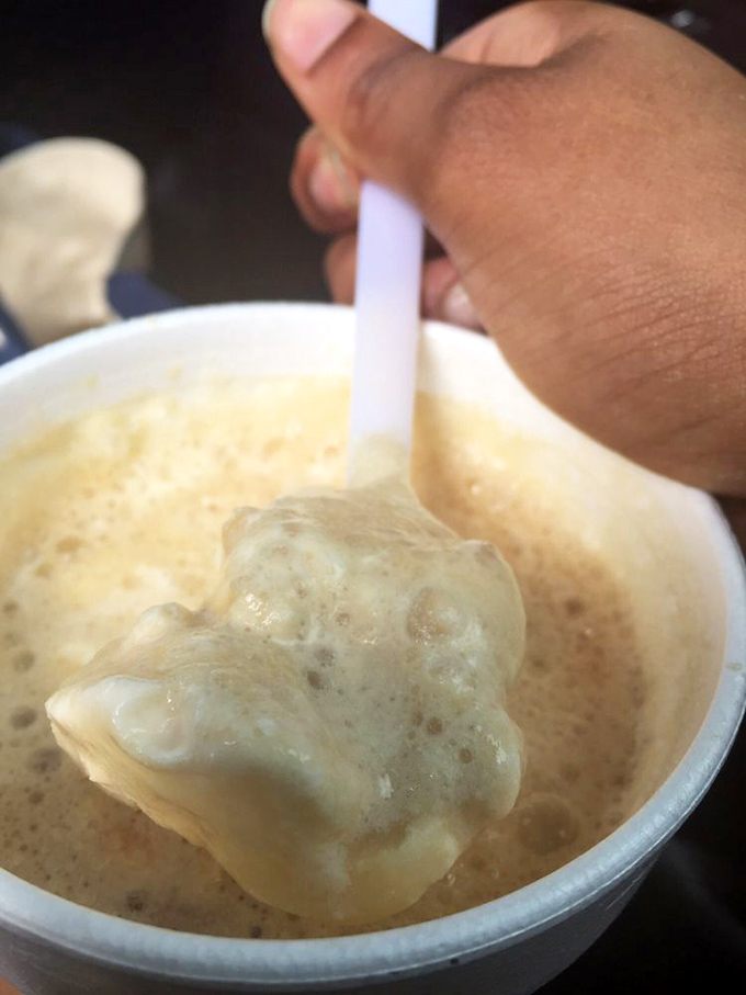 The root beer float: where ice cream meets its soulmate and creates a frothy romance that's been melting hearts since your grandparents' first date.