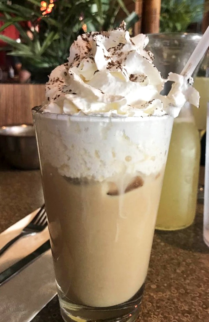 An old-fashioned milkshake topped with whipped cream and chocolate &ndash; dessert masquerading as a beverage, and nobody's complaining.