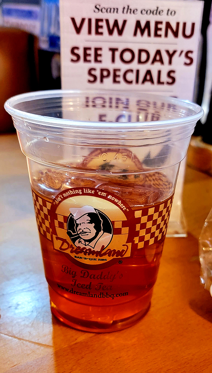 Big Daddy's Iced Tea: The unofficial state beverage of Alabama and the perfect companion to cut through all that smoky richness.