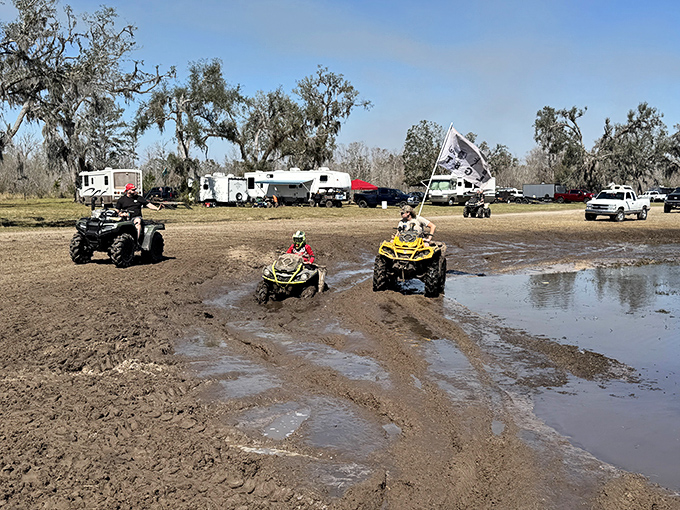 At Iron Horse Mud Ranch, ATVs prove that retirement doesn't mean rocking chairs&mdash;it means rocketing through mud puddles with childlike abandon.