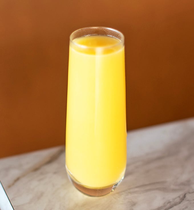 Morning sunshine in liquid form&mdash;this glass of orange juice is brighter than your future after consuming it.