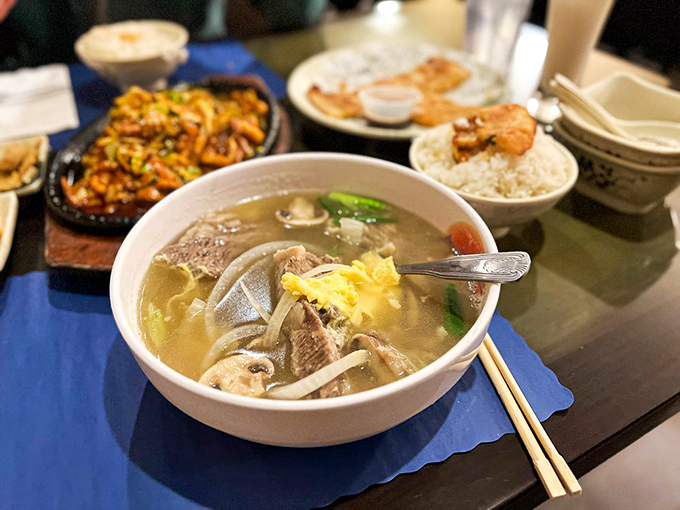 A bowl of traditional kalbitang that proves soup isn't just for sick days &ndash; it's for "I need something amazing in my life" days.