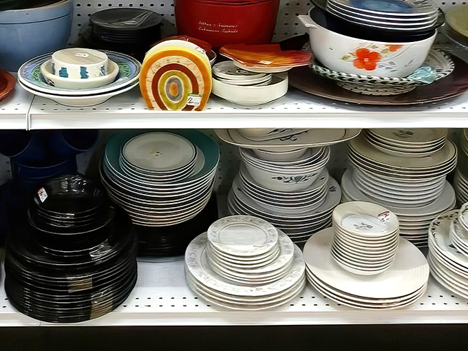 Dish paradise! From mid-century modern to contemporary minimalist, these shelves hold the potential for your next Instagram-worthy table setting.
