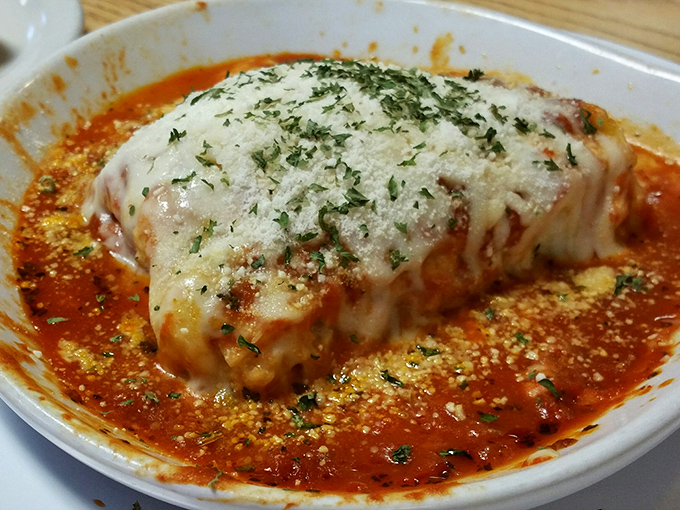 This lasagna isn't just a meal&mdash;it's an archaeological expedition through layers of cheese, sauce, and pasta that rewards every dig.