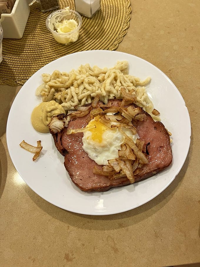 Leberk&auml;se and sp&auml;tzle &ndash; proof that sometimes the best things in life come with names you can't pronounce.