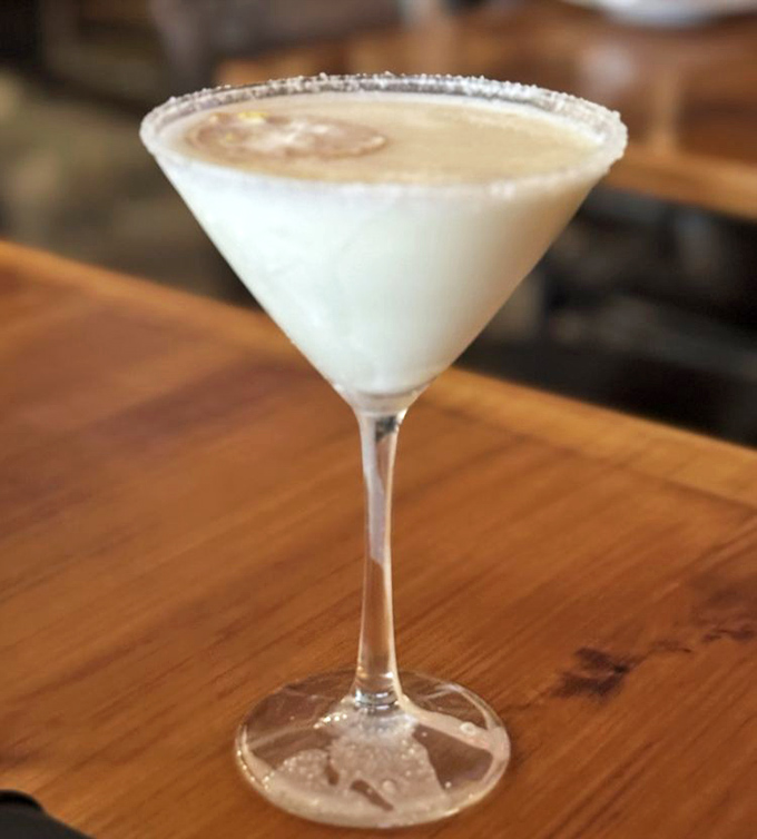 Not just a lemon drop martini, but liquid sunshine in a glass&mdash;the perfect palate cleanser between courses or delightful conversation starter.