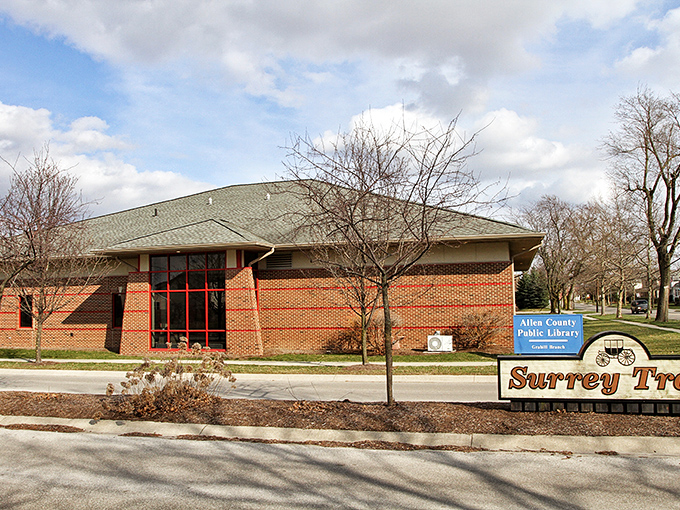 The Allen County Public Library branch offers a feast for the mind. After stuffing yourself with local delicacies, feed your brain with a good book.
