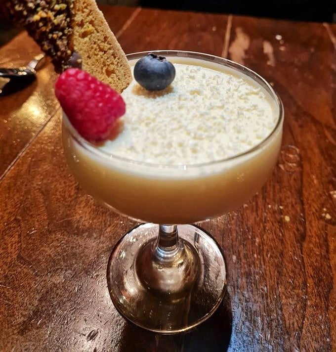 Dessert that makes you pause mid-conversation. This limoncello panacotta with fresh berries is the sweet finale your meal deserves.